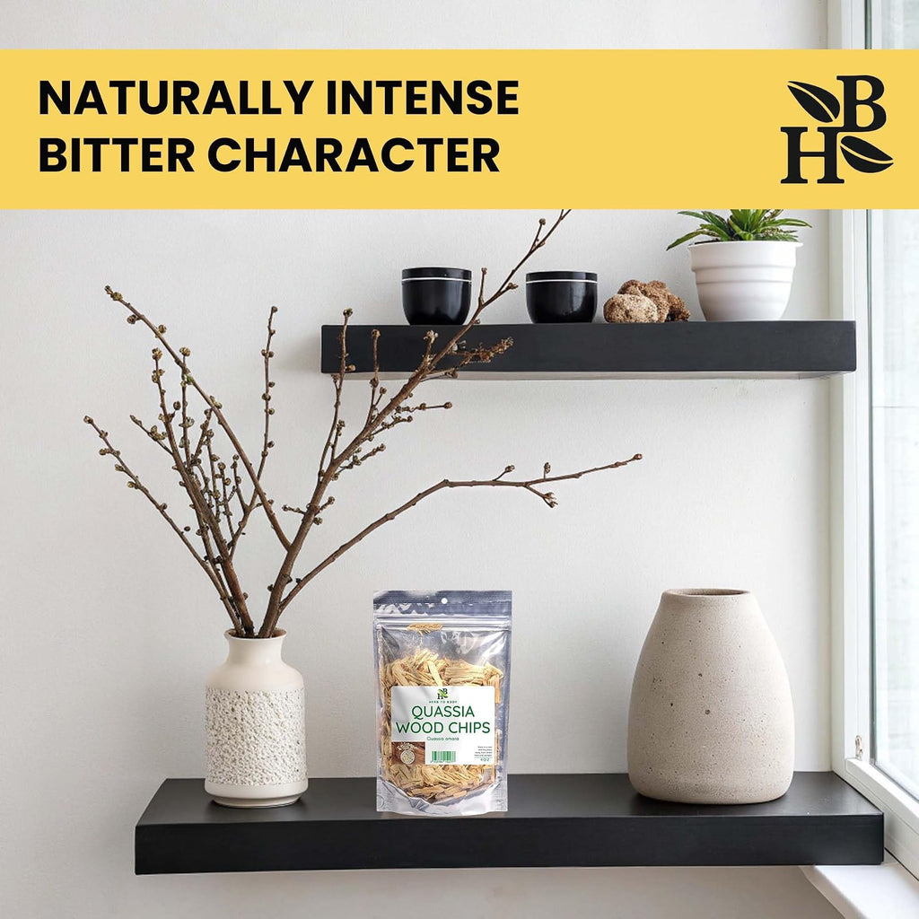 quassia wood chips for wellness