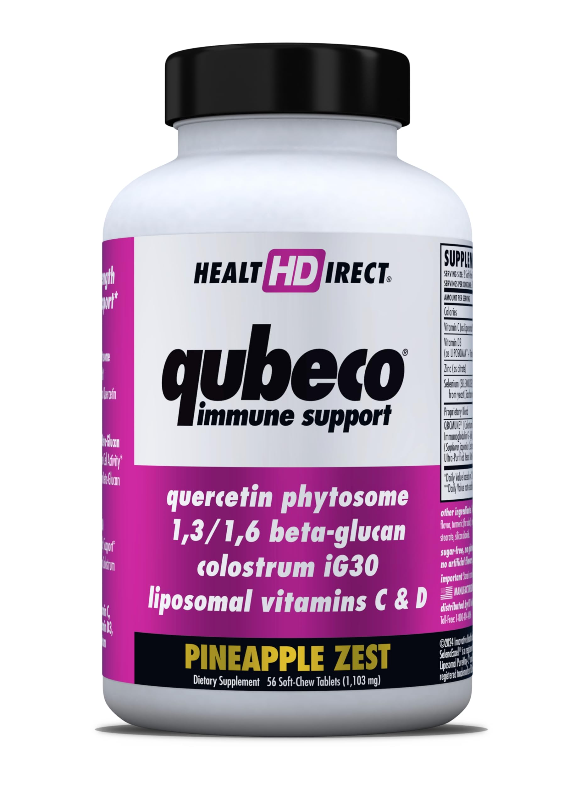 Qubeco immune support chewable tablets