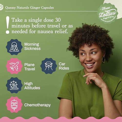 Queasy Naturals ginger for nausea