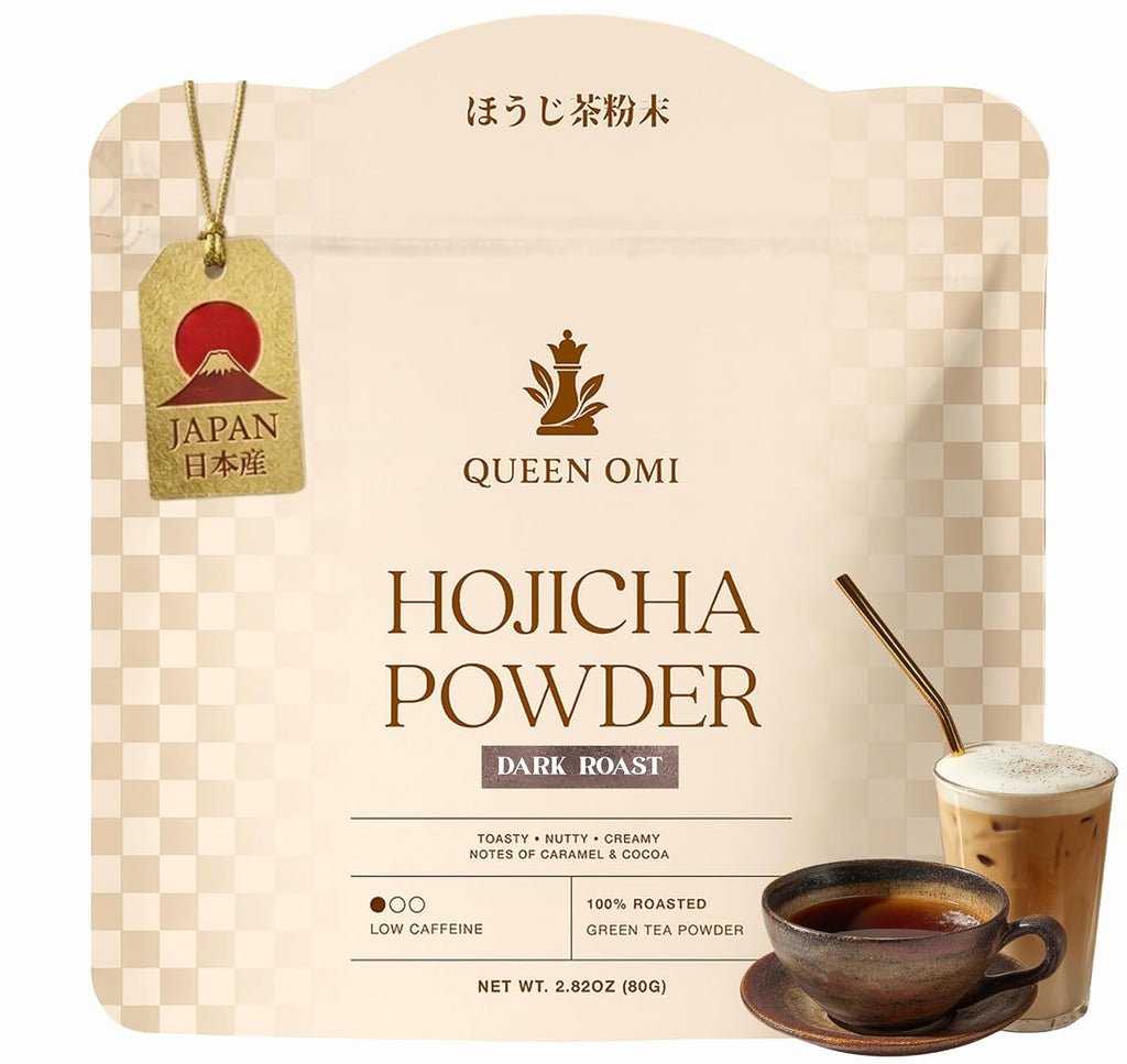 Queen Omi Hojicha powder benefits