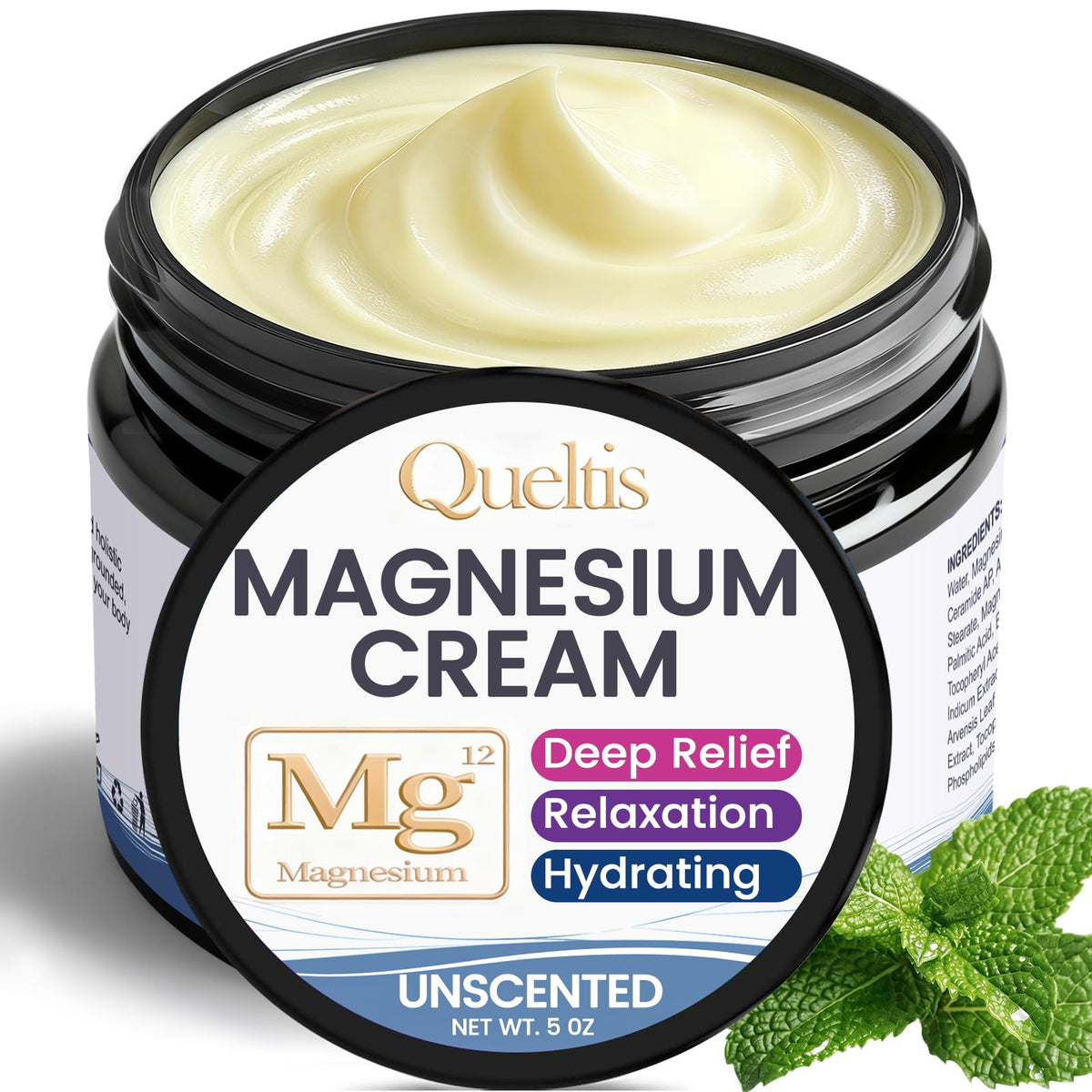 QUELTIS magnesium lotion for muscle relief