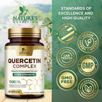 Quercetin 1500 mg veggie capsules