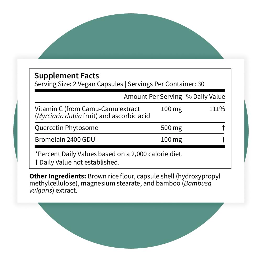 Quercetin 180 count for long-lasting supply