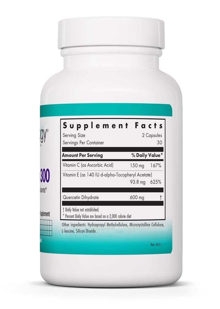 Quercetin 300 mg for seasonal allergies