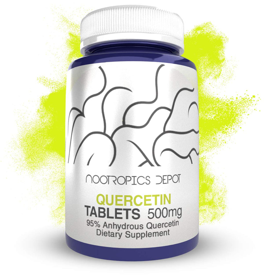 quercetin 500 mg supplement tablets