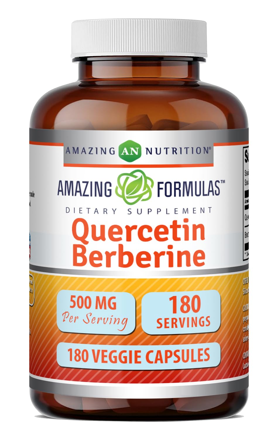 Quercetin and Berberine veggie capsules