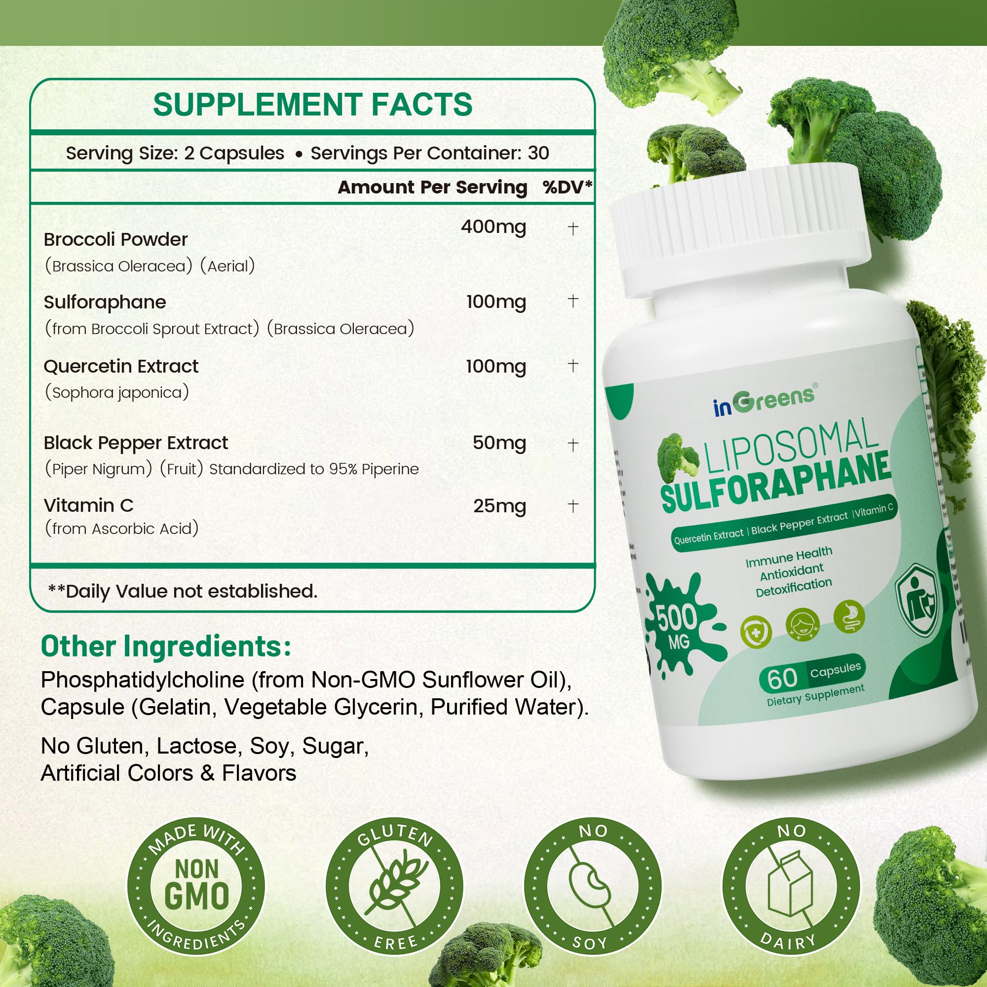 Quercetin and black pepper blend