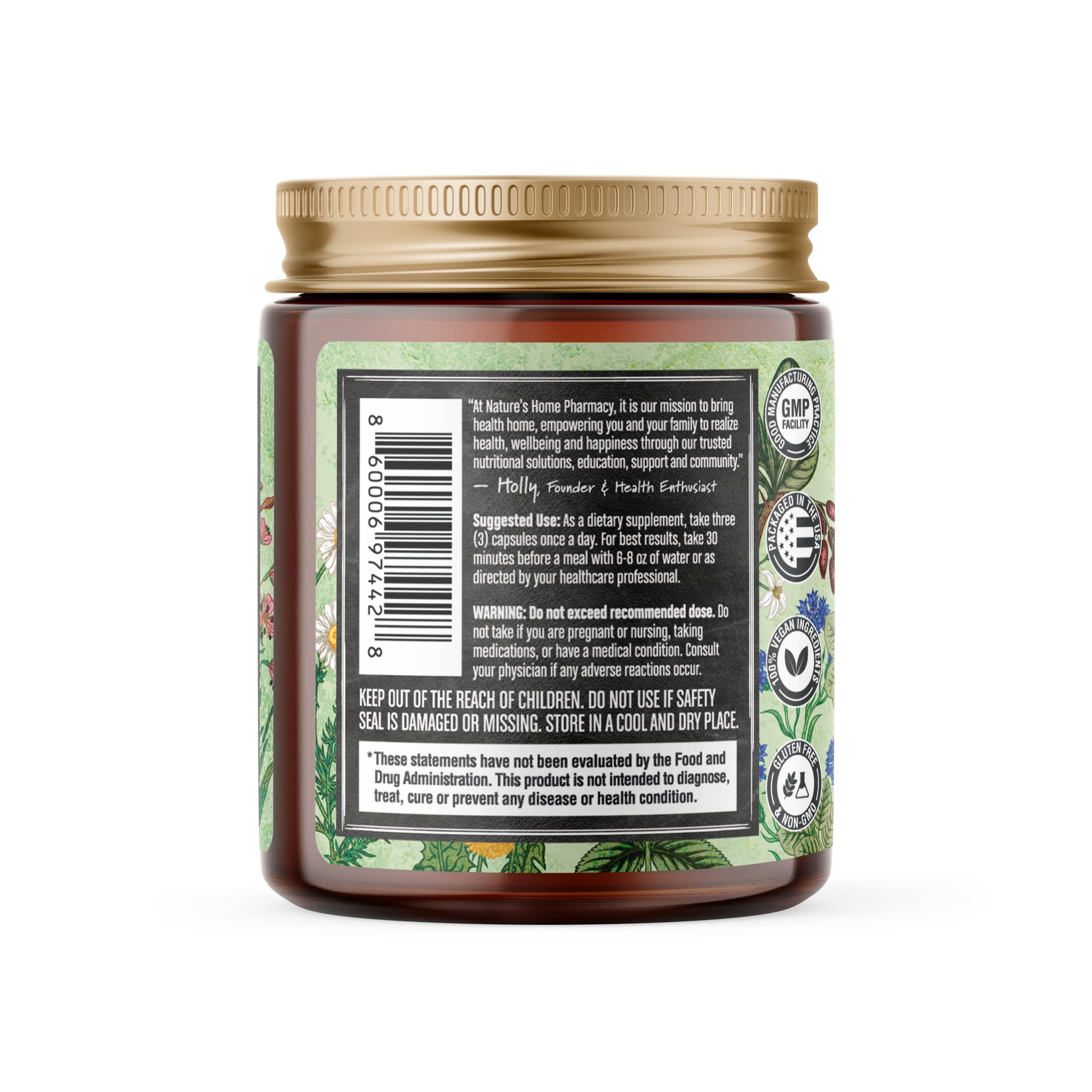 Quercetin and mushrooms for vitality