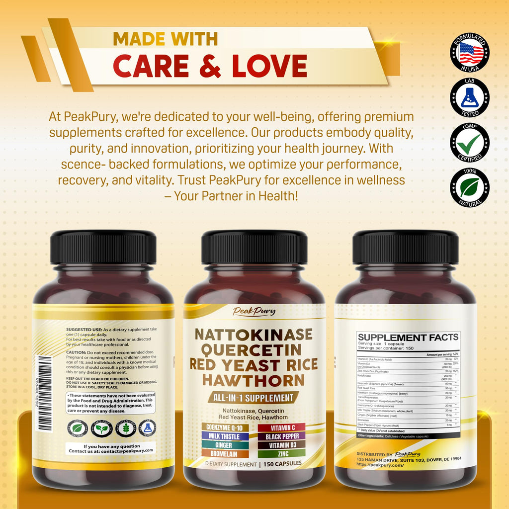 Quercetin and red yeast rice synergy