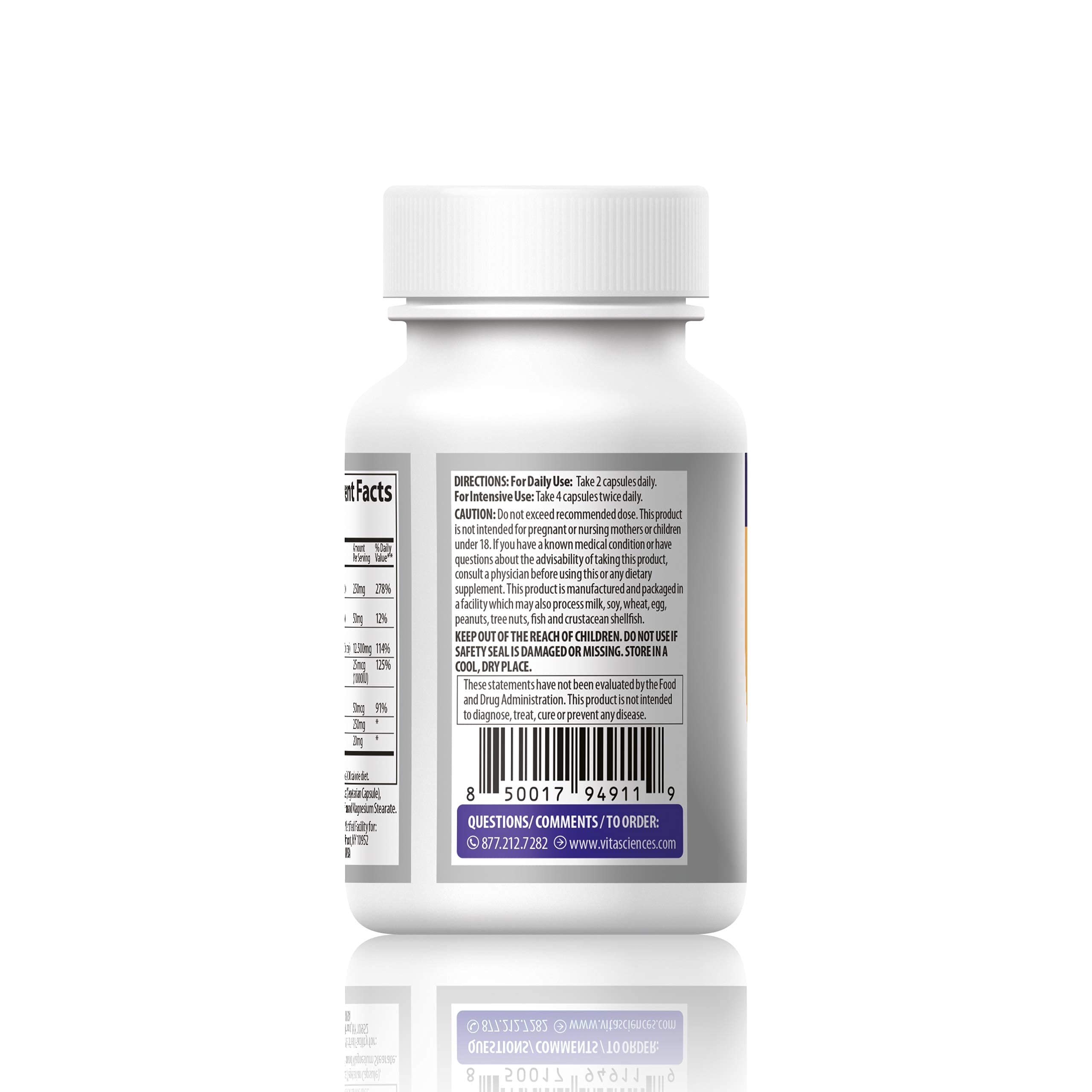 Quercetin and vitamin C supplement