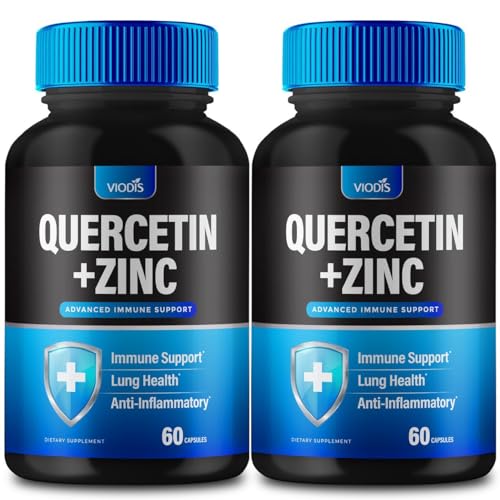 Quercetin and zinc lung support capsules