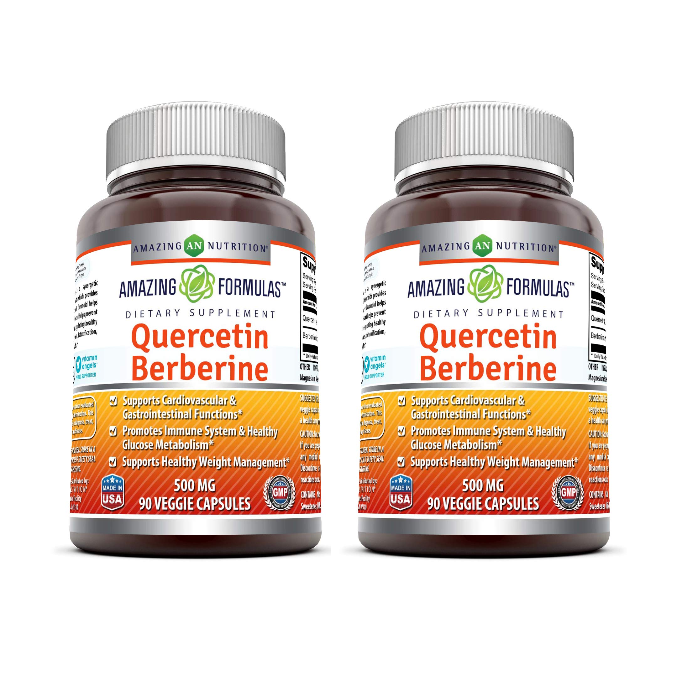 Quercetin berberine supplement benefits