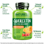 Quercetin bromelain for respiratory support
