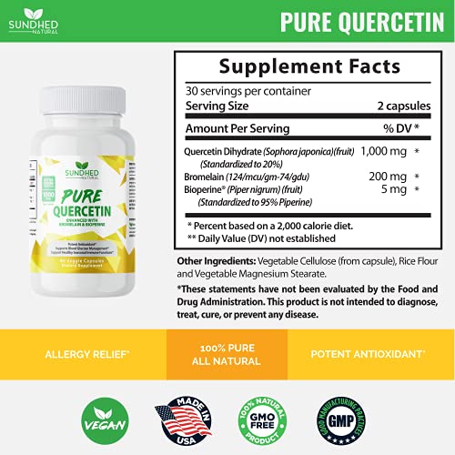 quercetin bromelain for seasonal allergies