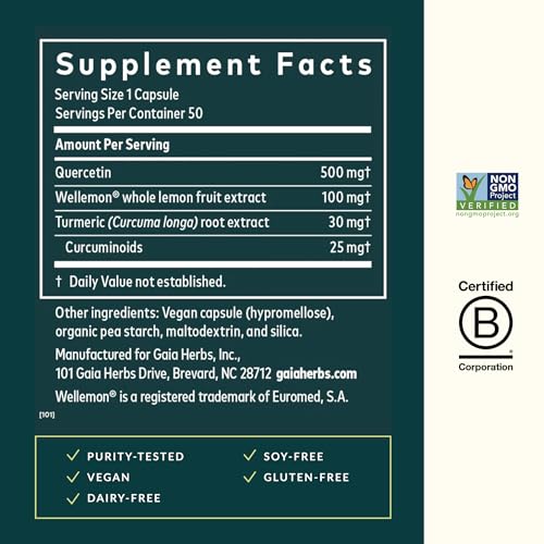 quercetin bromelain for seasonal allergies