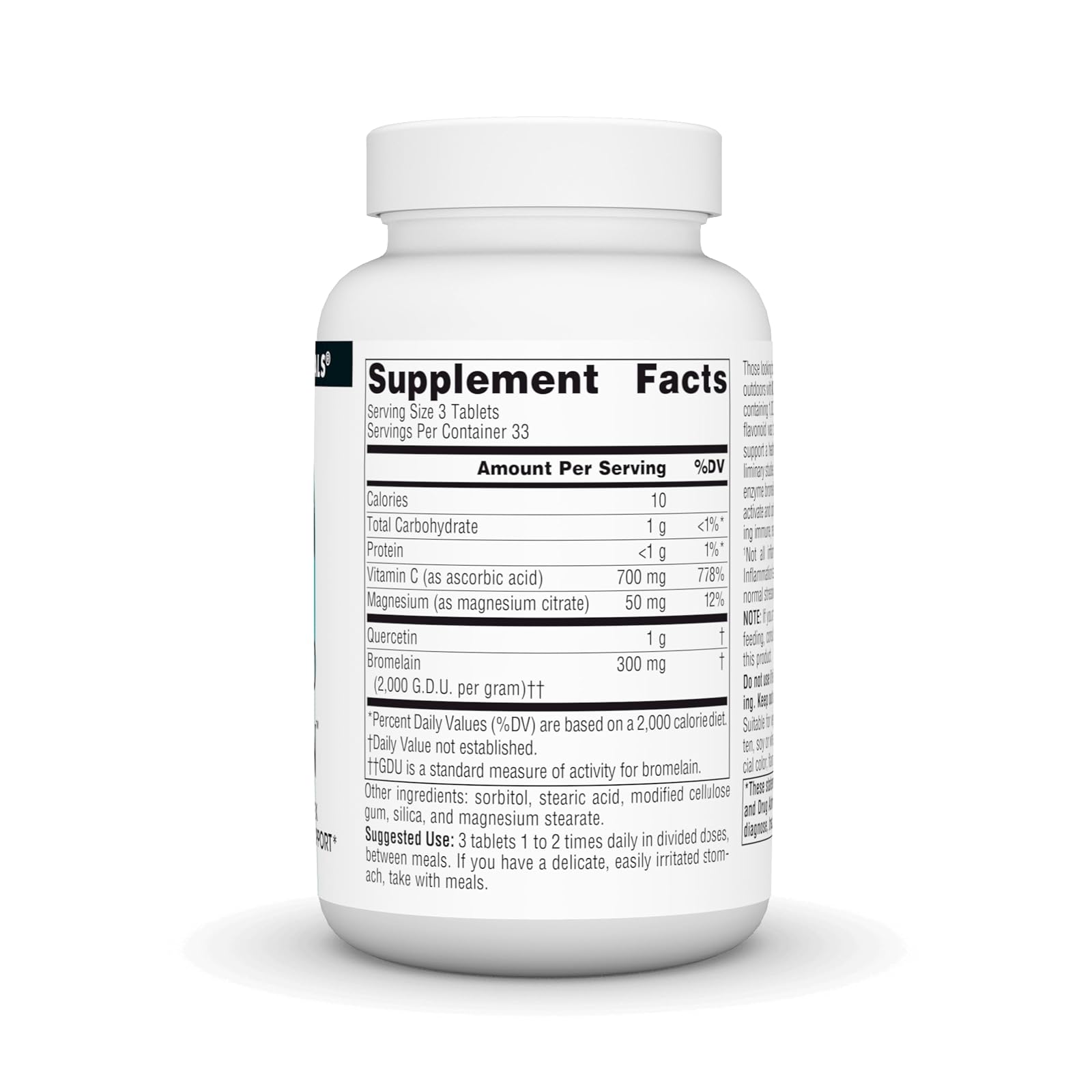quercetin bromelain for seasonal allergies