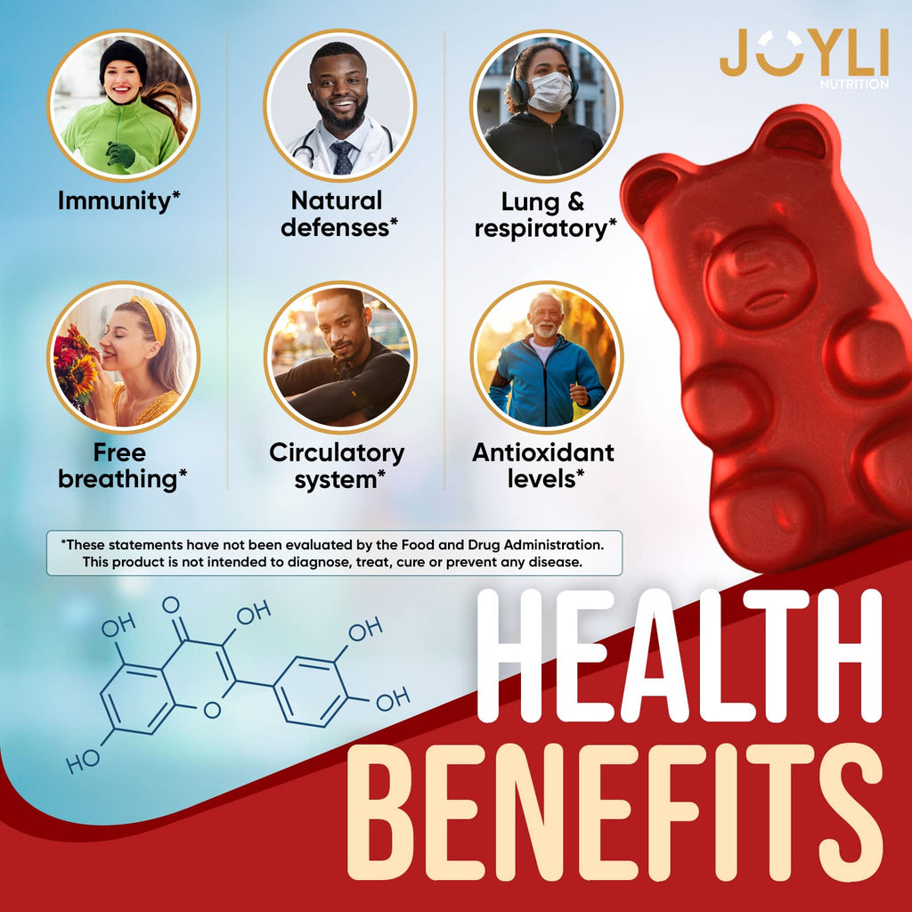 quercetin bromelain gummies for allergies