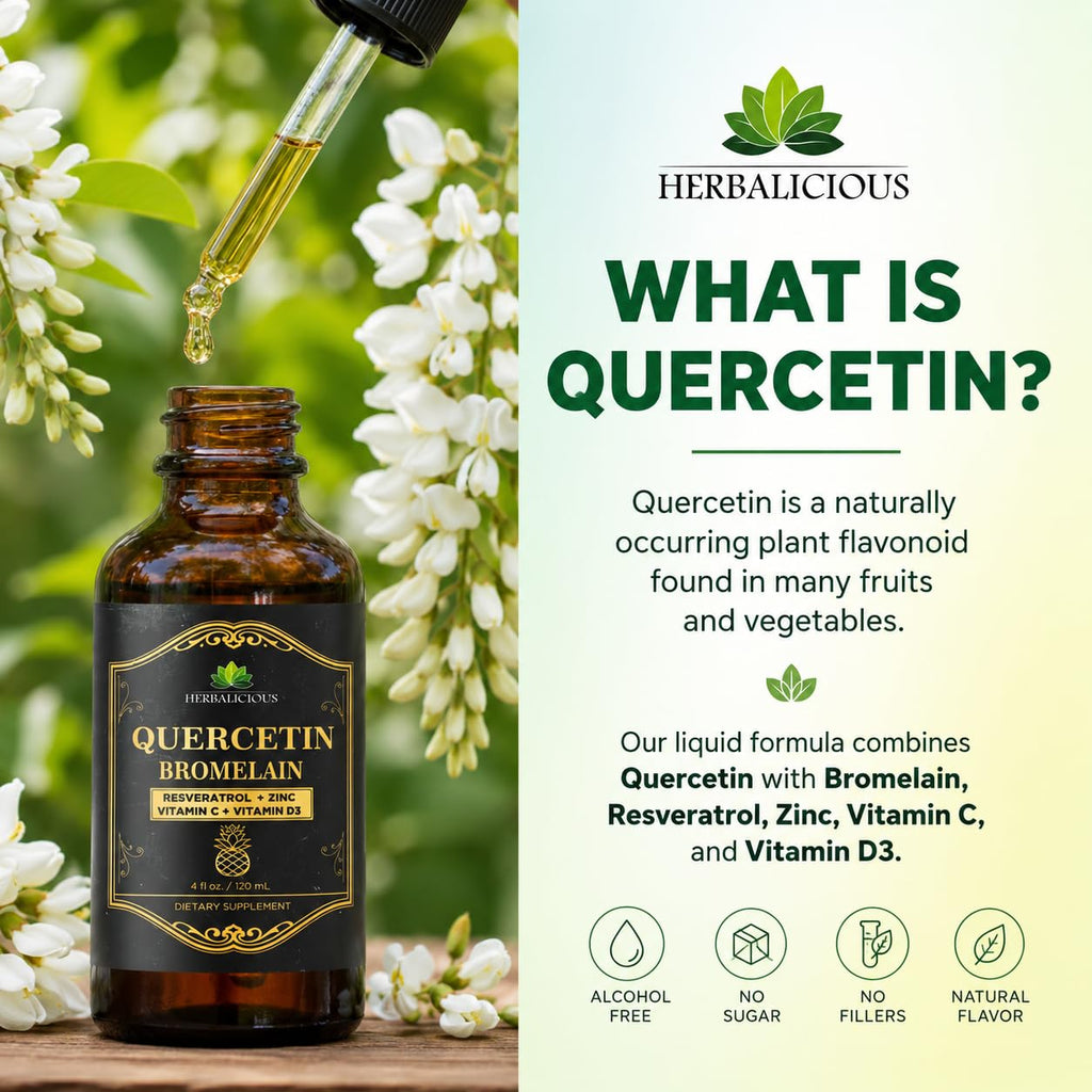 Quercetin Bromelain herbal immune booster