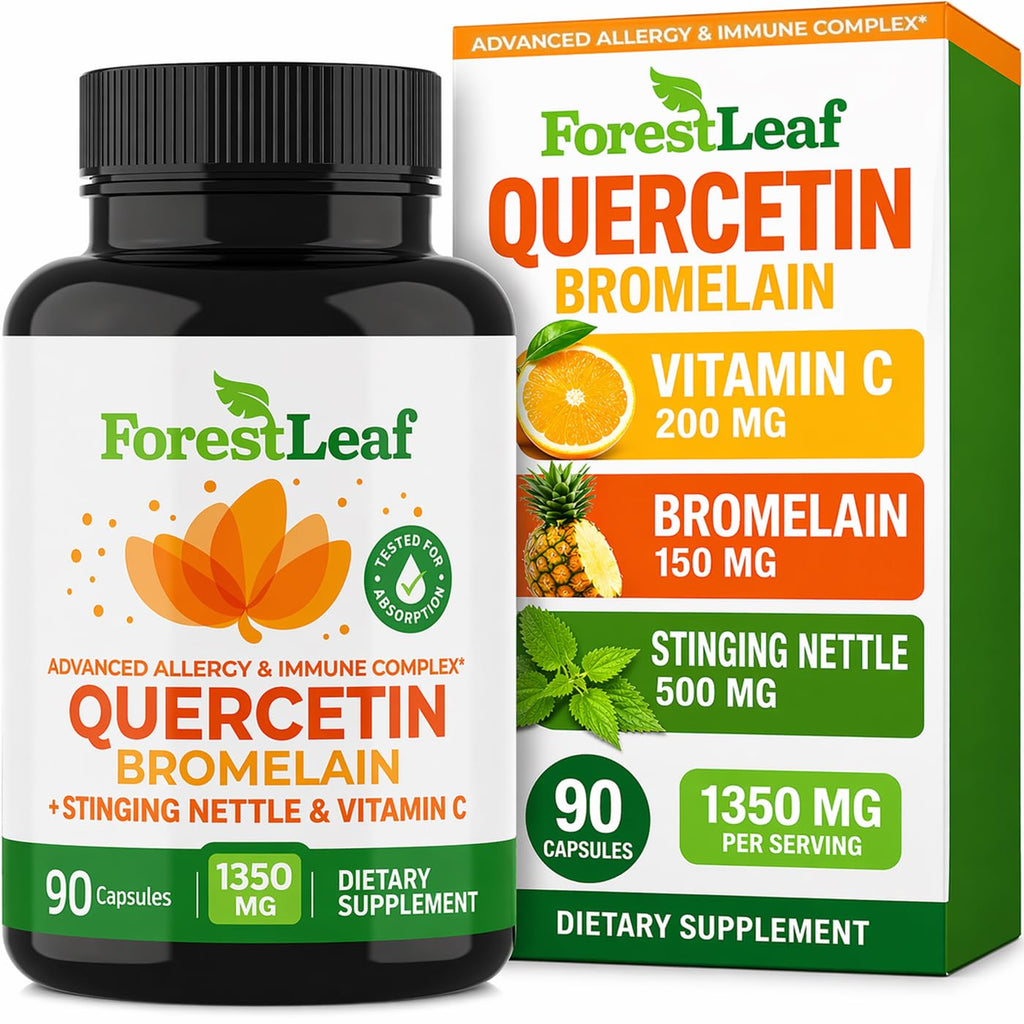 quercetin bromelain immune support capsules