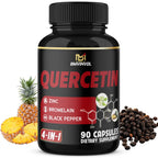 quercetin bromelain immune support capsules