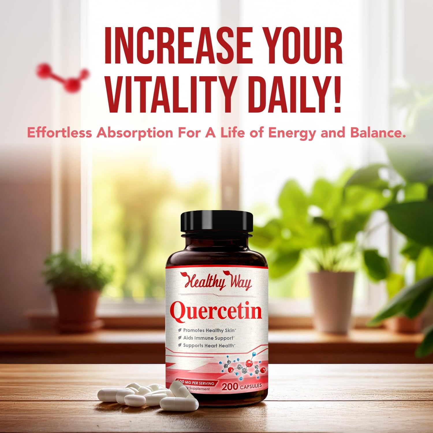 quercetin capsules for respiratory health