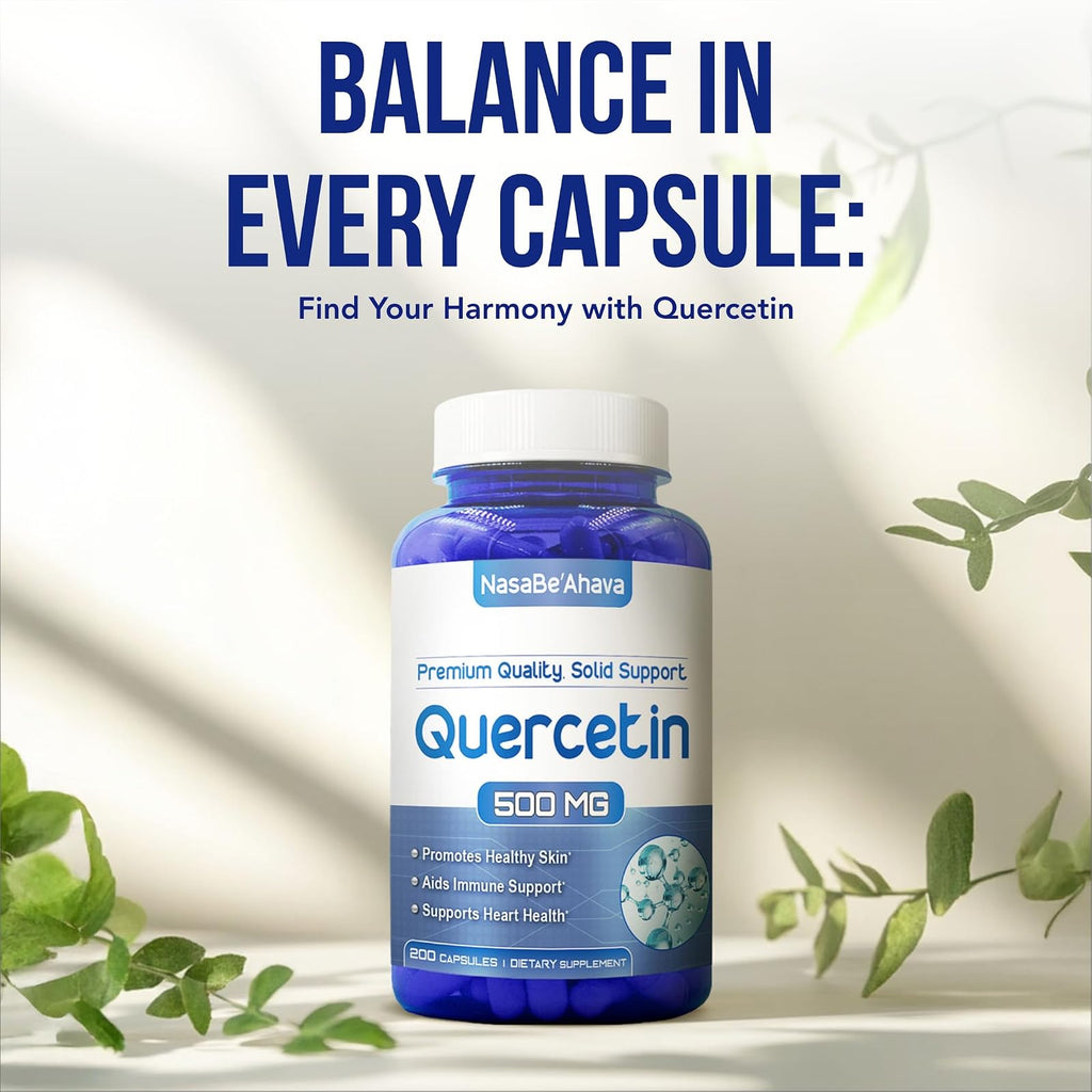 quercetin capsules for seasonal relief