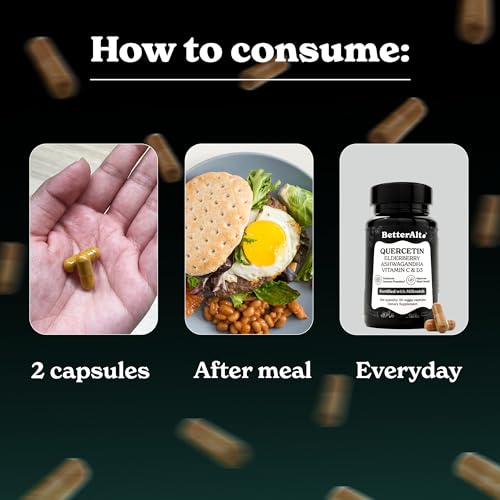 quercetin capsules with powerful herbs