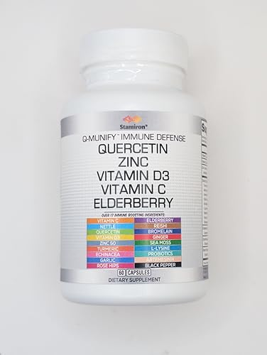 Quercetin capsules with zinc benefits