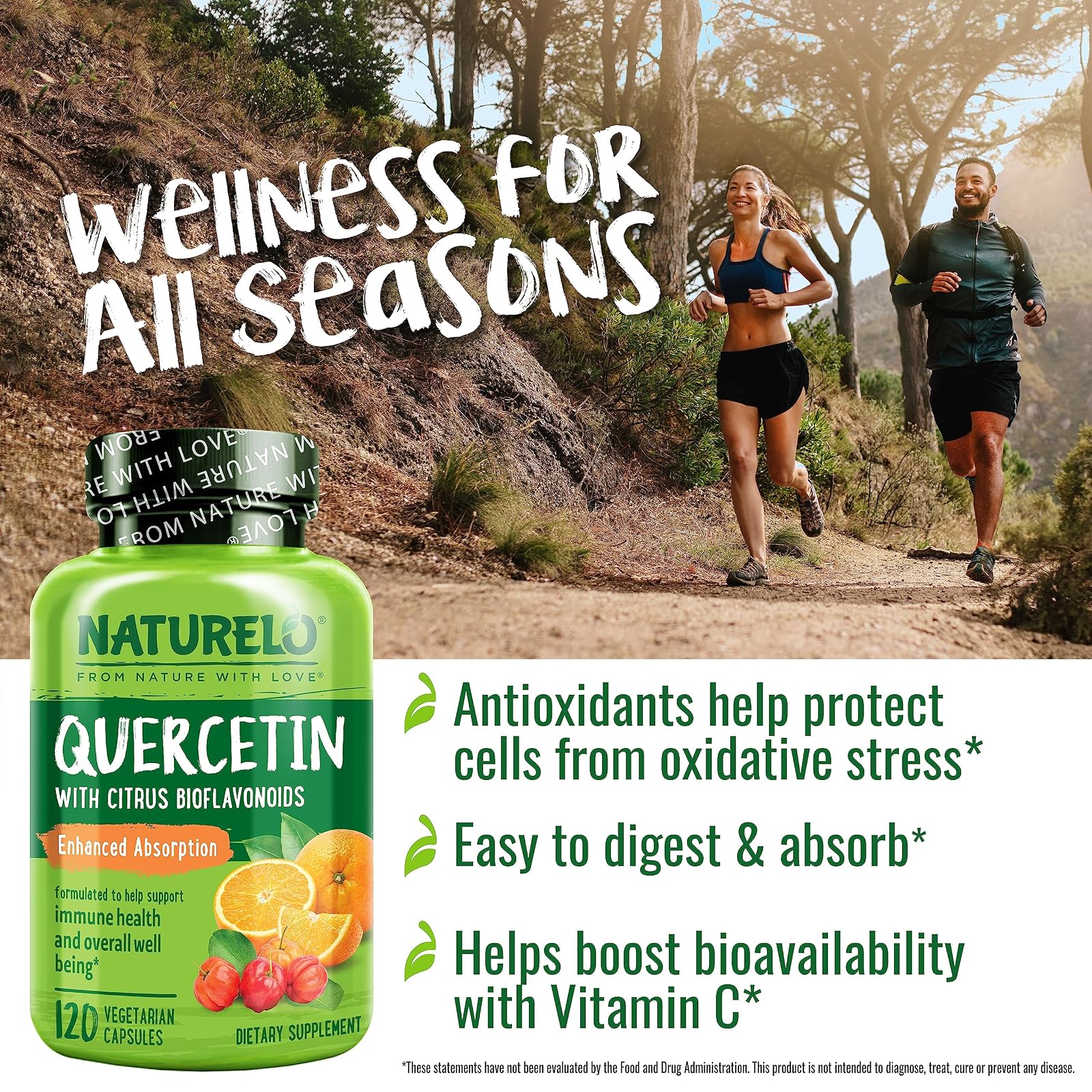 quercetin complex for overall wellness