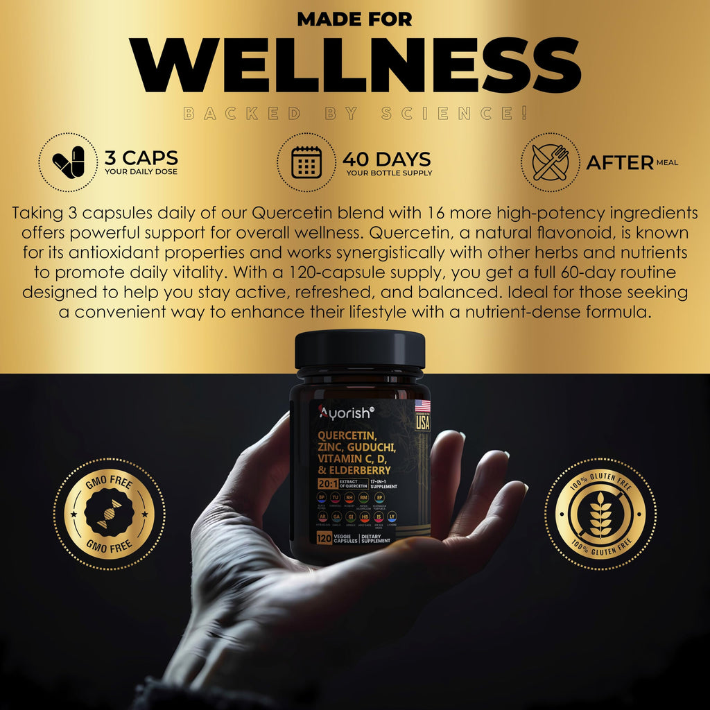 quercetin elderberry blend for allergy relief