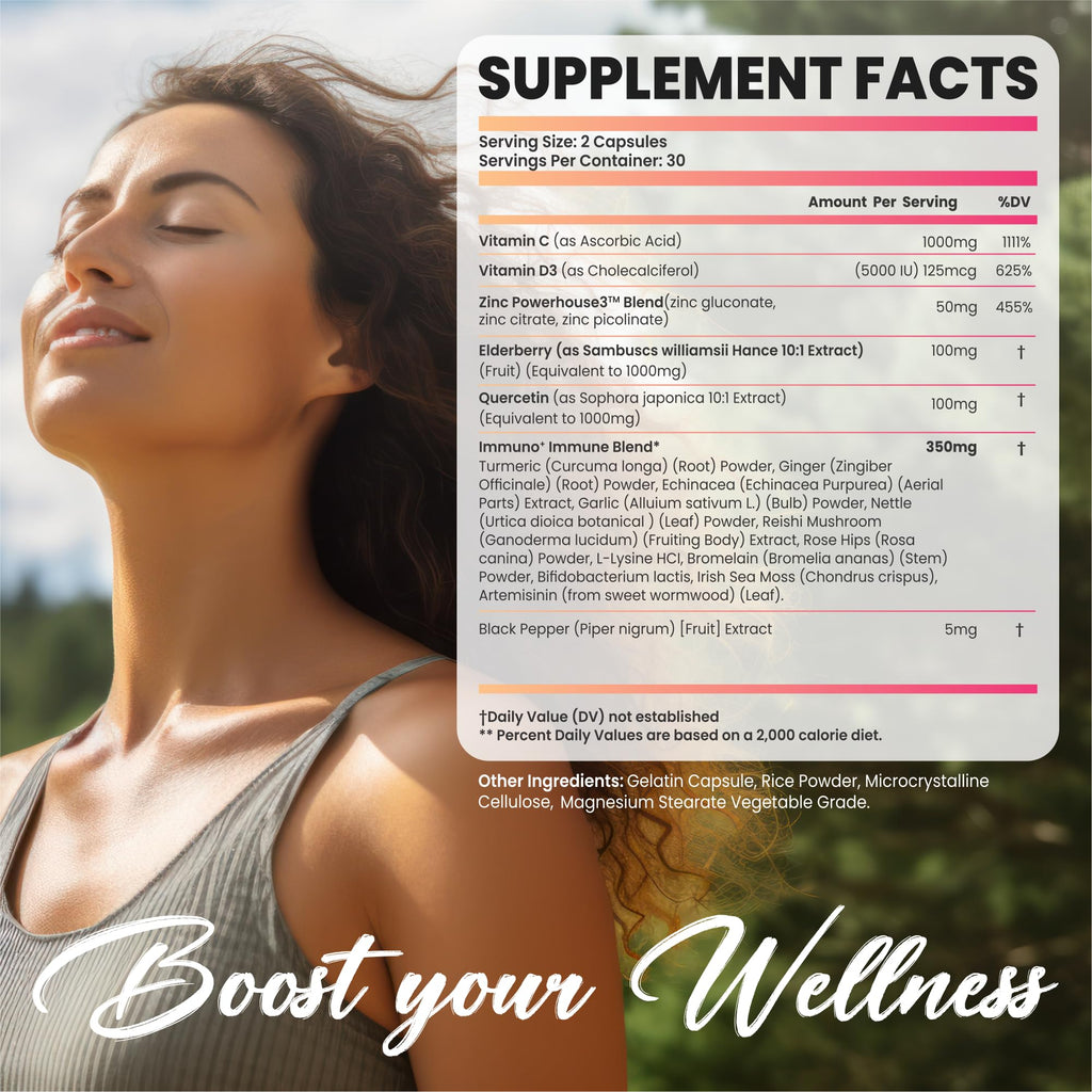 Quercetin elderberry for seasonal wellness