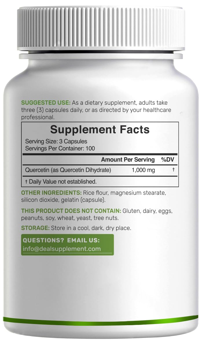 quercetin for seasonal allergy management