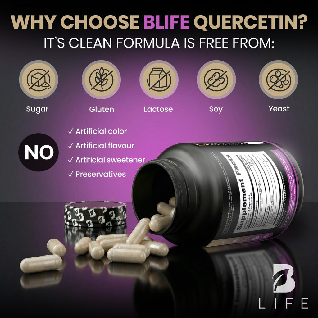 Quercetin for seasonal allergy relief