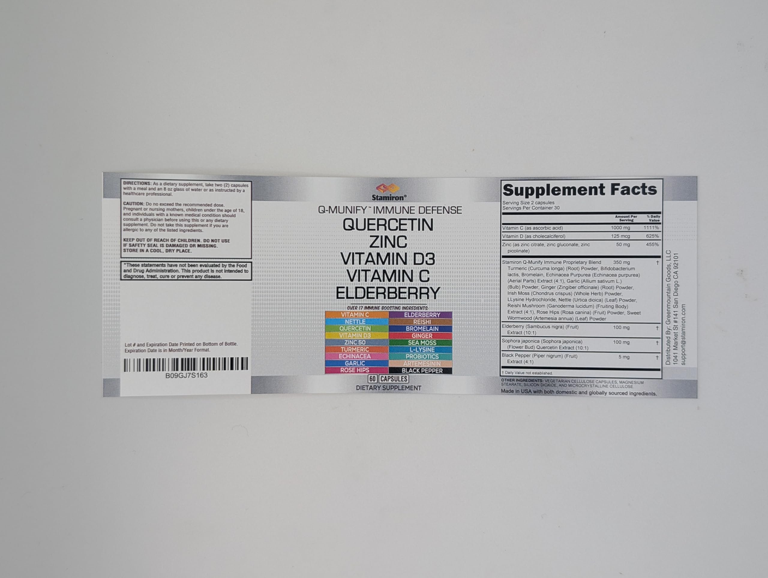 Quercetin for seasonal allergy relief