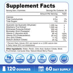 Quercetin gummies for seasonal wellness