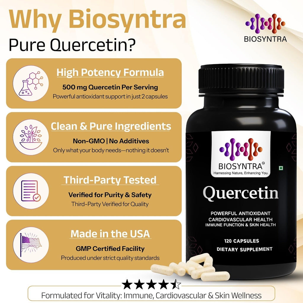 quercetin supplement for immune support