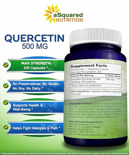 quercetin supplement for overall wellness
