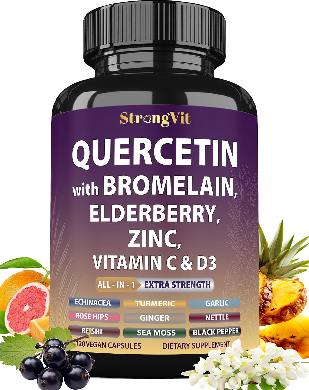 Quercetin with Bromelain benefits