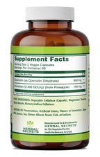Quercetin with bromelain for immune support