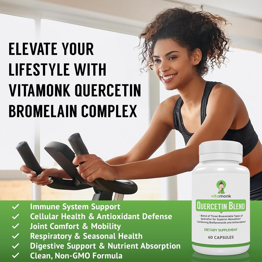 quercetin with bromelain for respiratory health