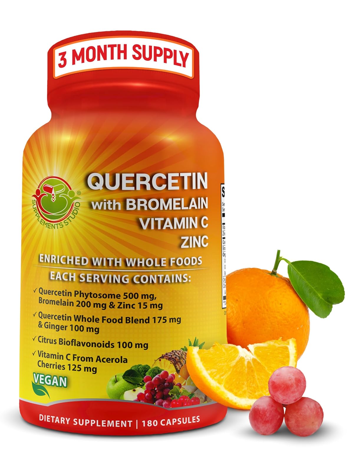 quercetin with bromelain health benefits