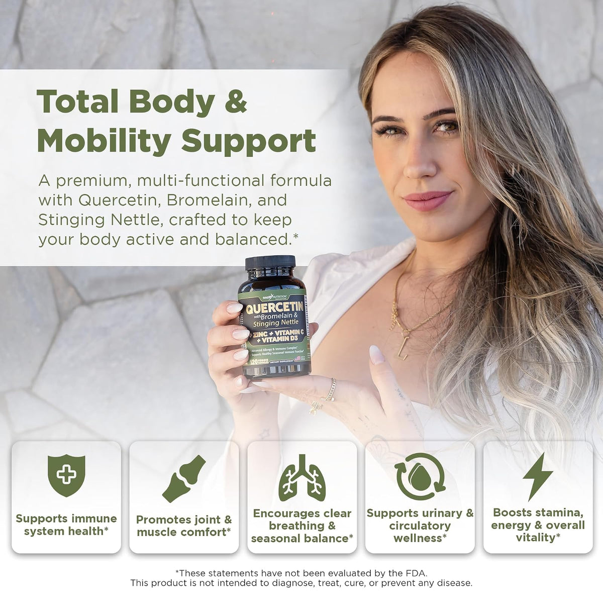 Quercetin with Bromelain immune support