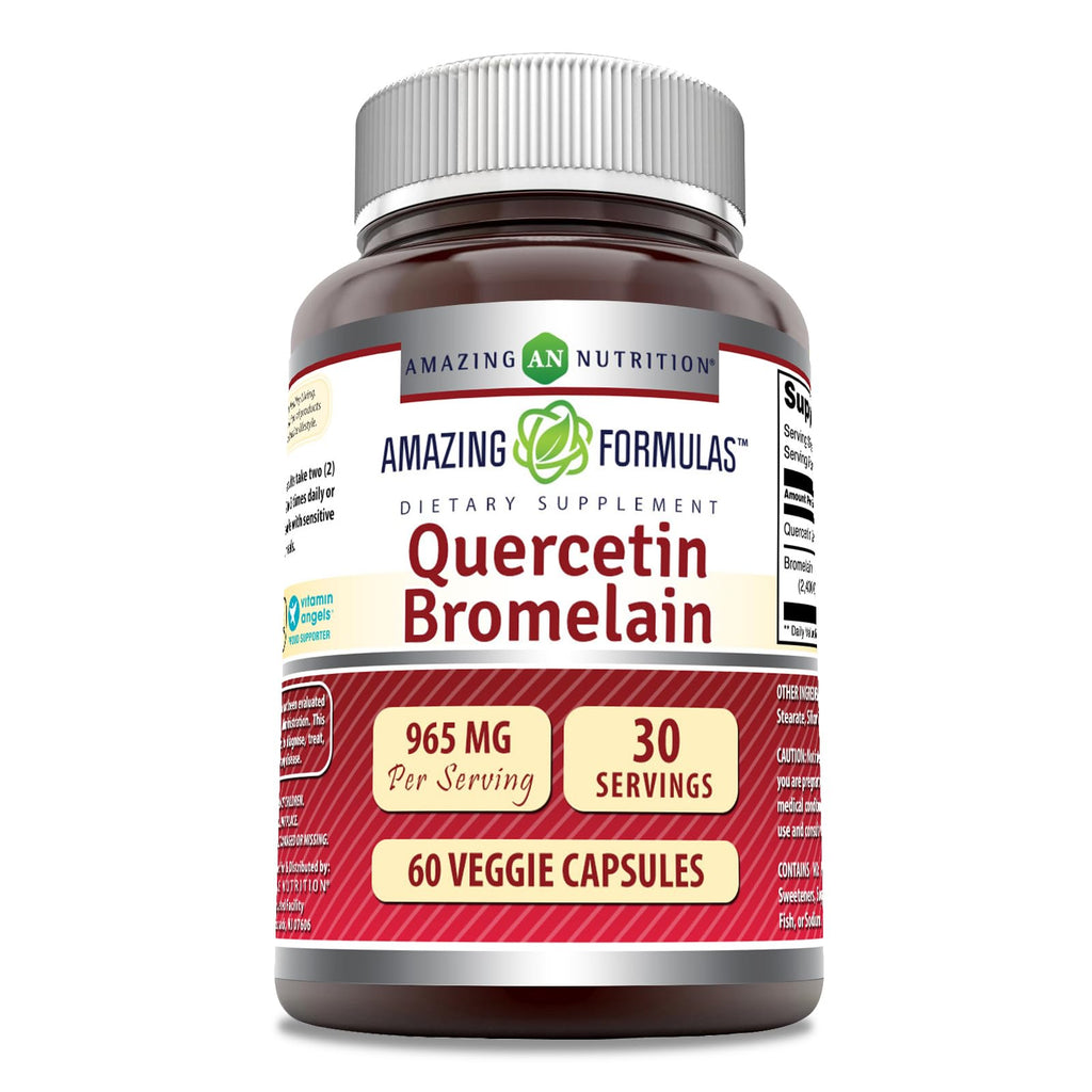 Quercetin with Bromelain supplement