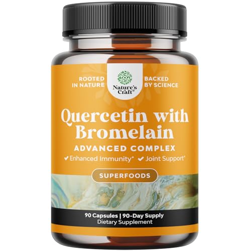quercetin with bromelain supplement