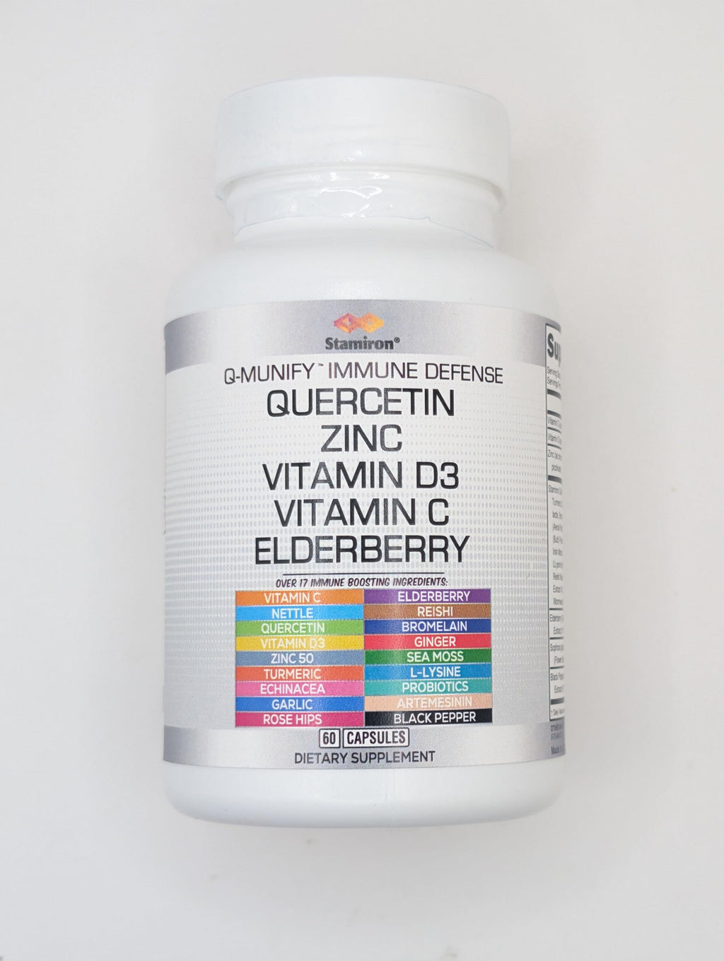 Quercetin Zinc elderberry immune support