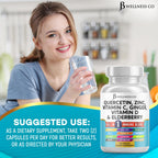Quercetin Zinc Vitamin D for seasonal support