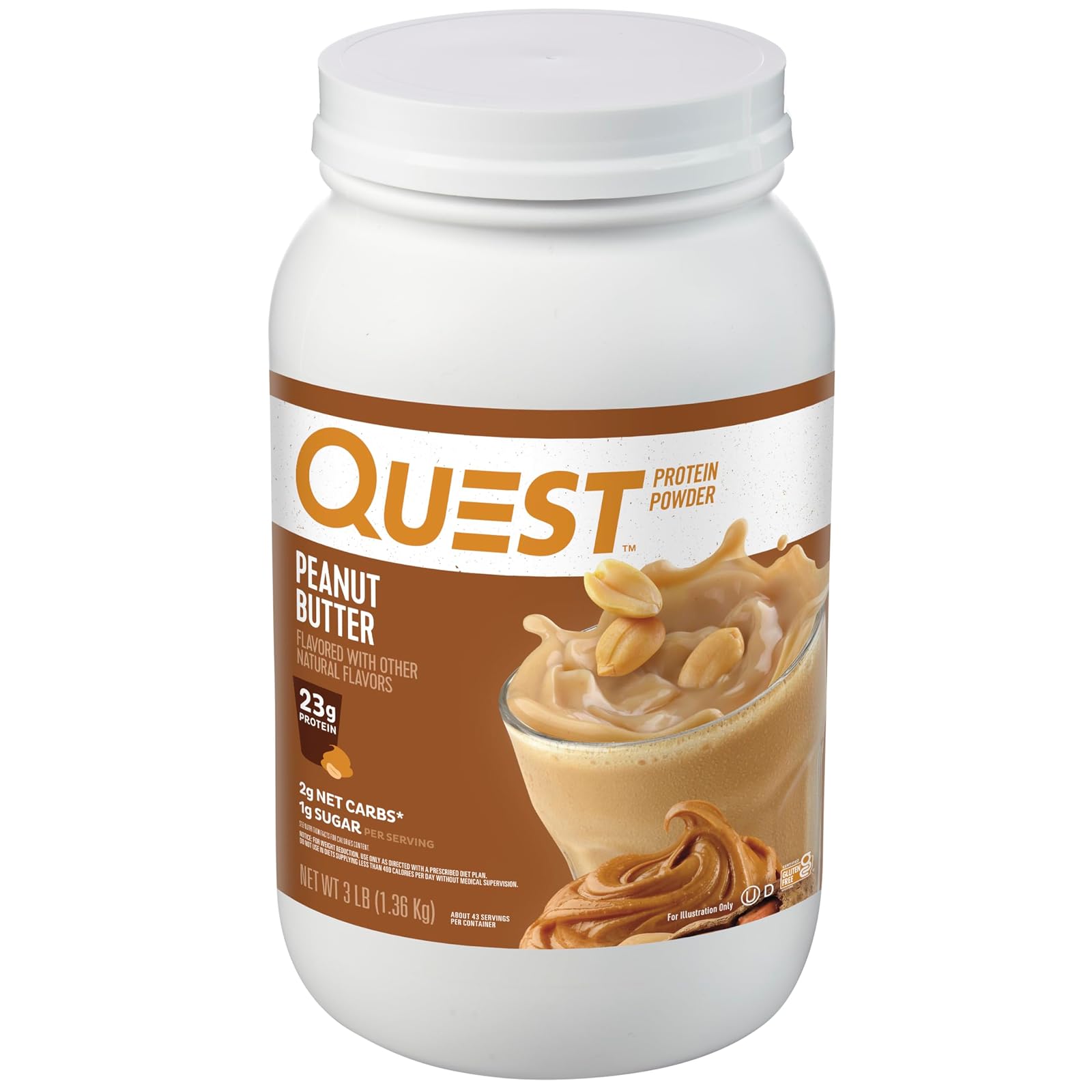 Quest Nutrition peanut butter protein powder for smoothies