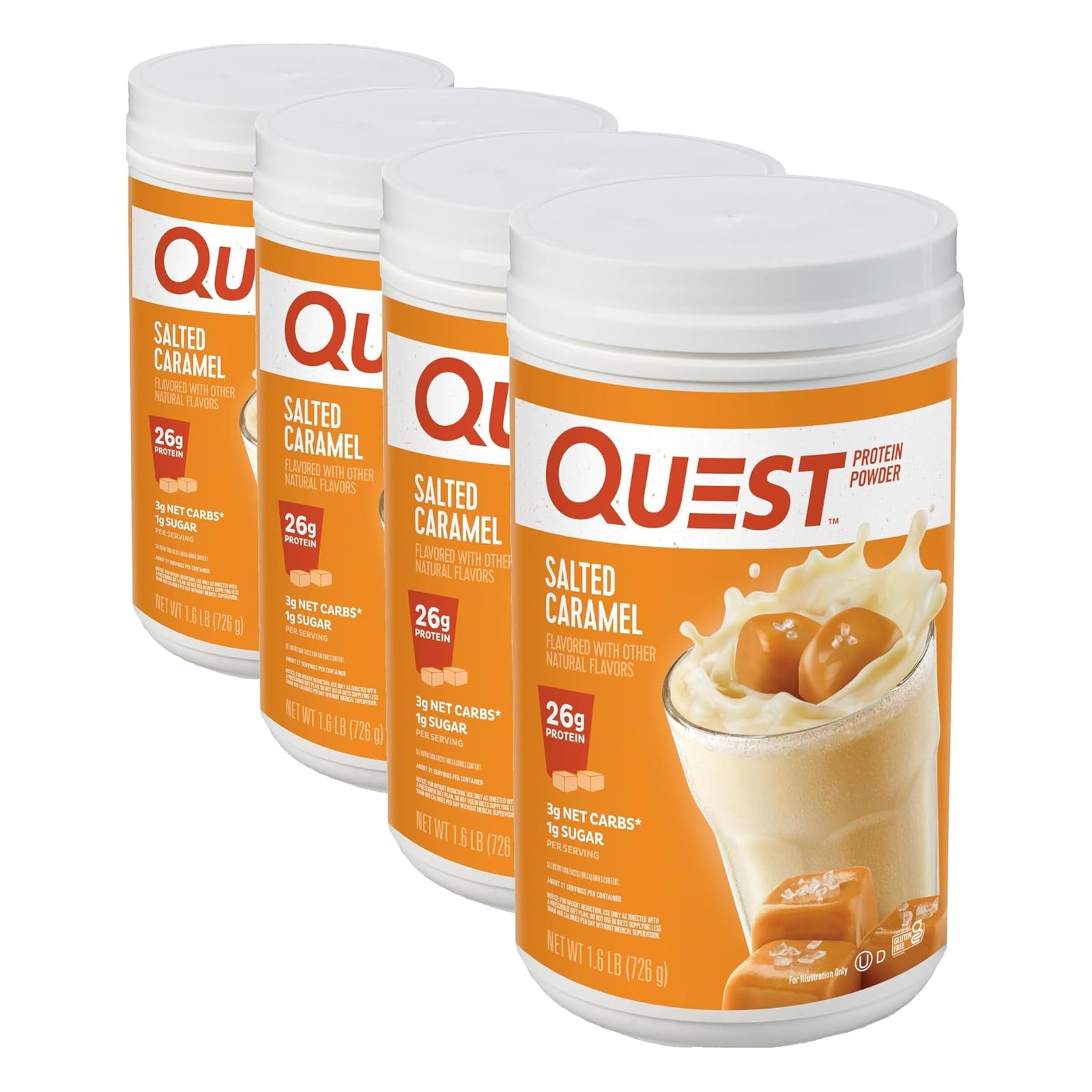 Quest Nutrition salted caramel whey protein