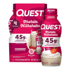 Quest Nutrition strawberry protein shake