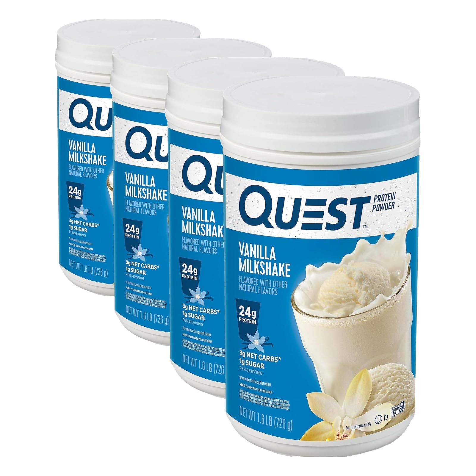 Quest Nutrition vanilla milkshake whey protein